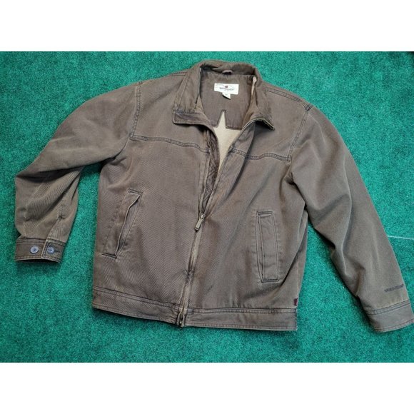 Woolrich | Jackets & Coats | Woolrich Brown Canvas Jacket | Poshmark